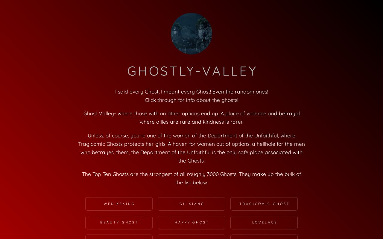 Ghostly-Valley Muses